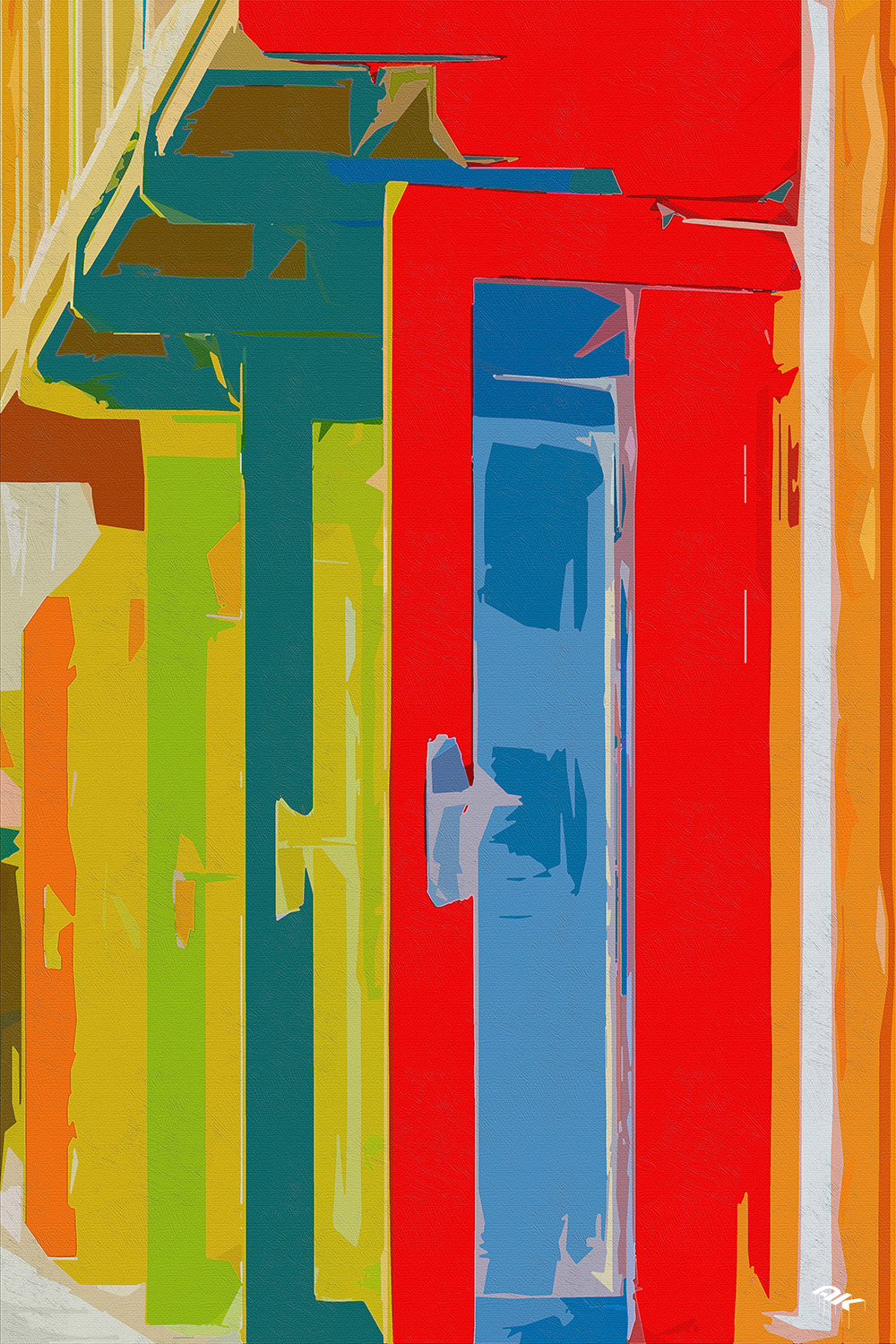 Cubism Places – Andrew Knutt Art, Design & Everything Creative