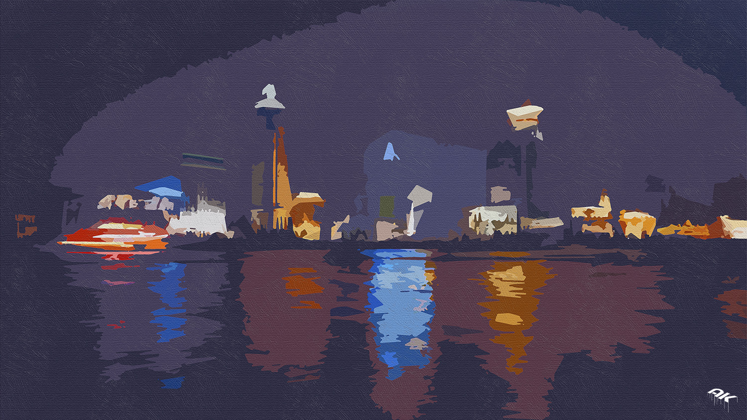 Cubism Places – Andrew Knutt Art, Design & Everything Creative